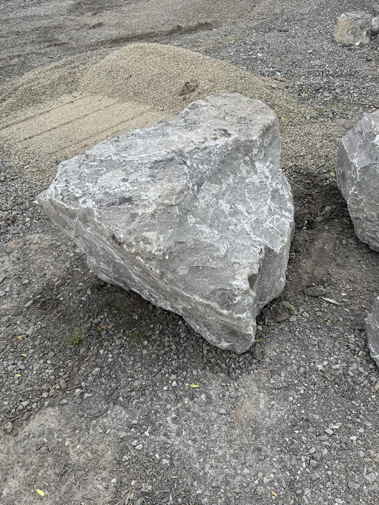 Limestone Boulders - WNY Services LLC
